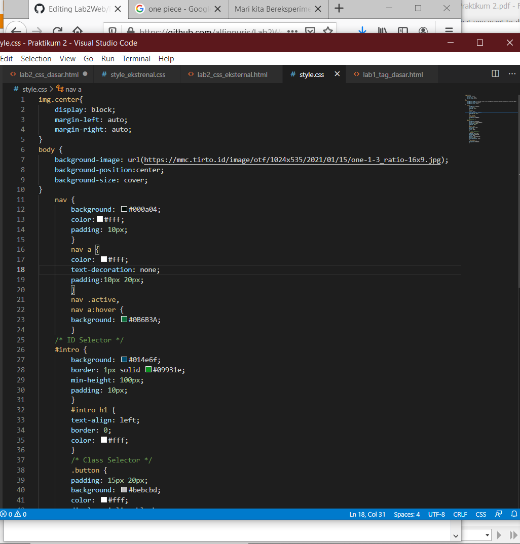 GitHub - alfinnuris/Lab2Web: Belajar CSS