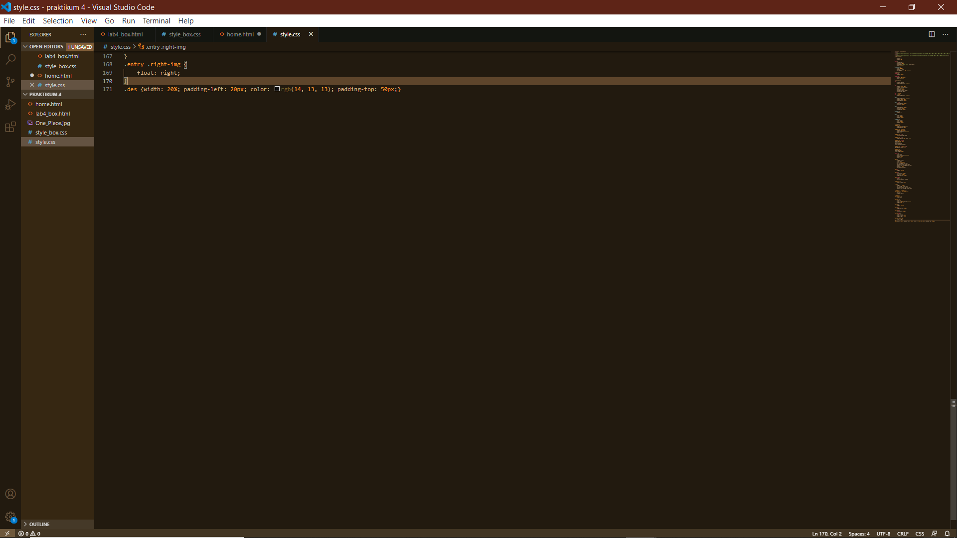 GitHub - alfinnuris/Lab4Web: Menambahkan Layout About dan Contact