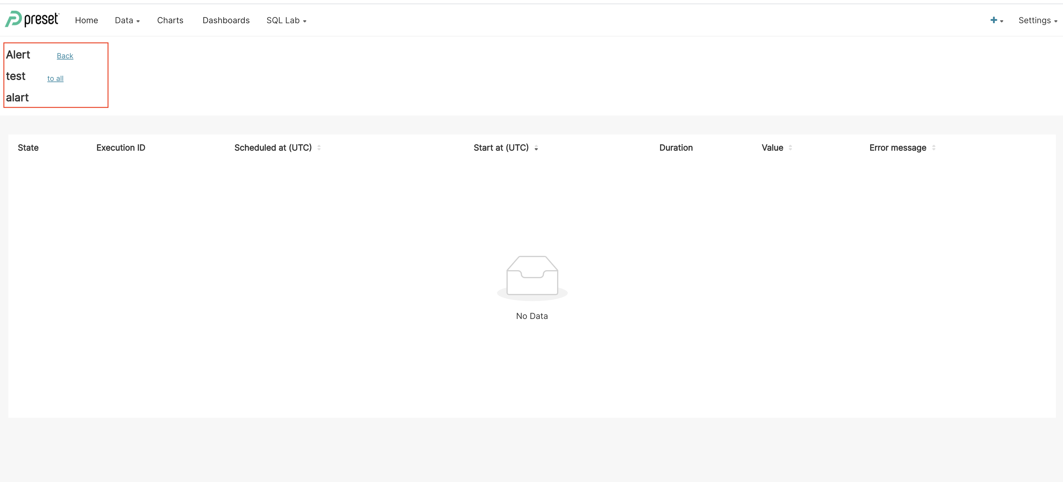 [cosmetic][Alerts & Reports] Submenu of Alert and Report execution log is off · Issue #14616 ...