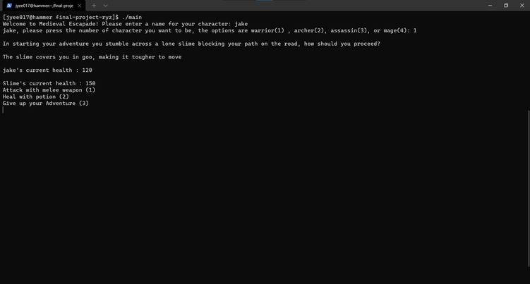 GitHub - yeeetfarm/Medieval-Escapade-RPG: Developed a text-based RPG using C++, CMake ...