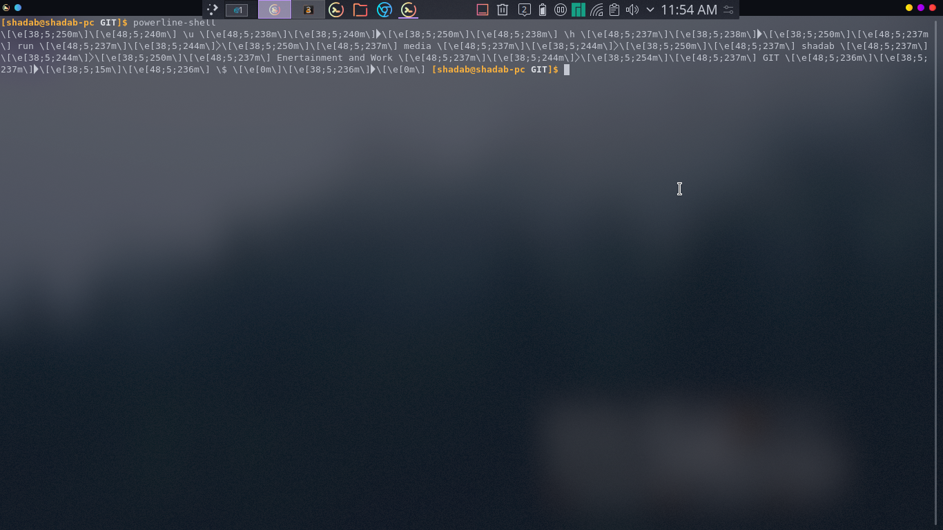 Not Working · Issue #469 · b-ryan/powerline-shell · GitHub