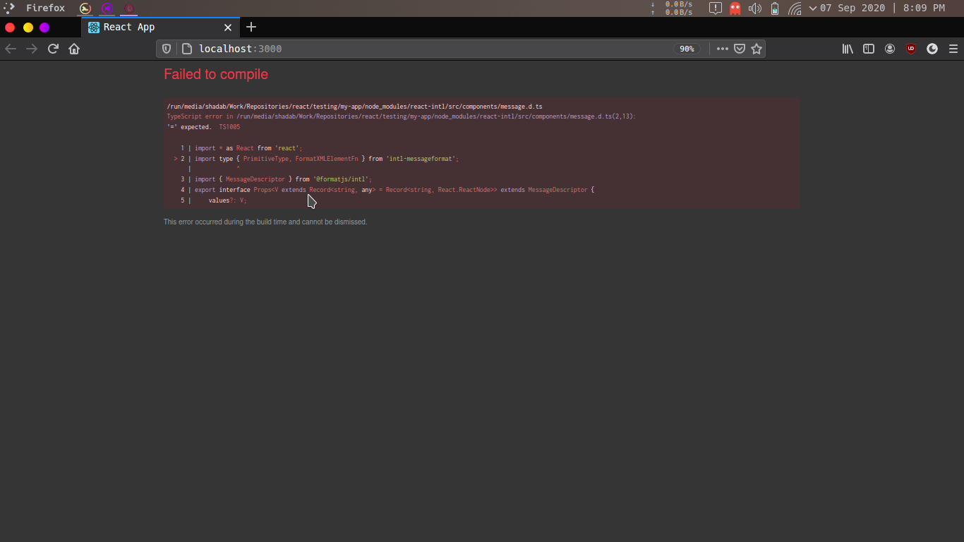 Not working with create-react-app · Issue #2066 · formatjs/formatjs · GitHub