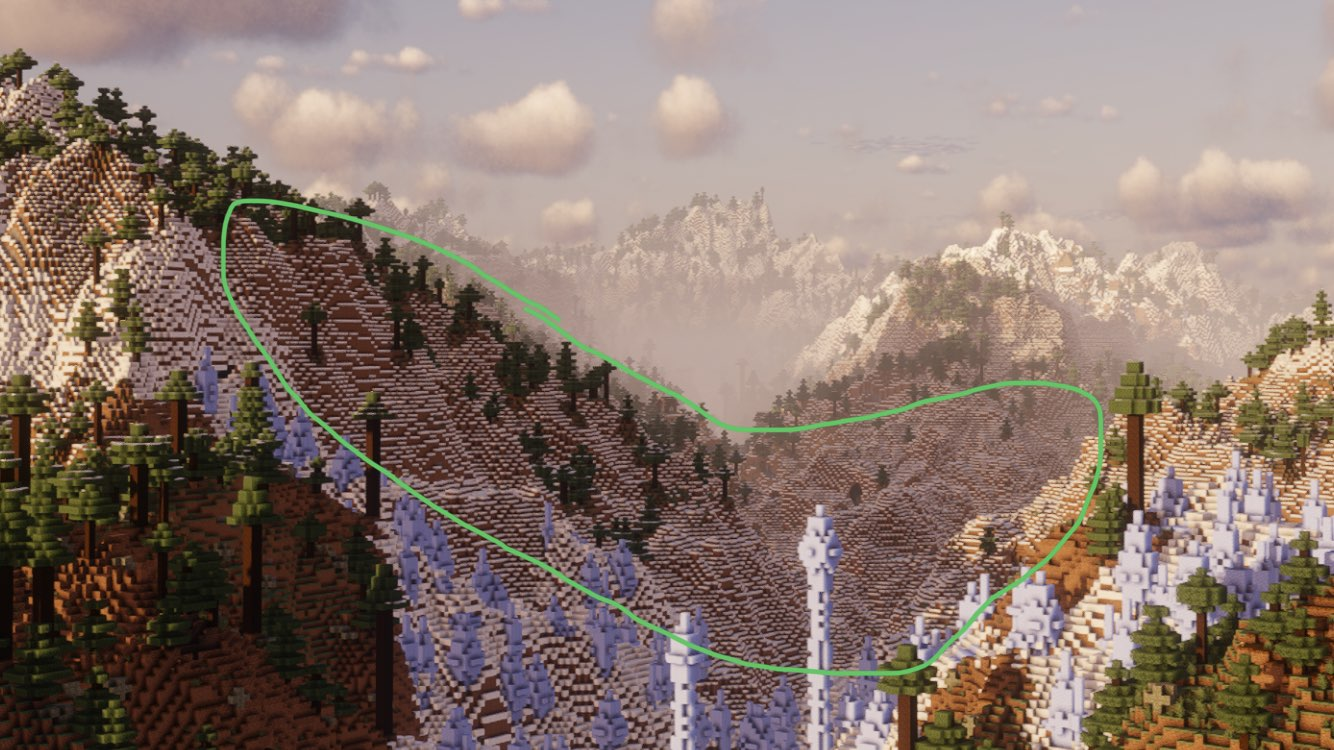 don't generate snow on steep slopes regardless of biome · Issue #27 · racoonman2/ReTerraForged ...