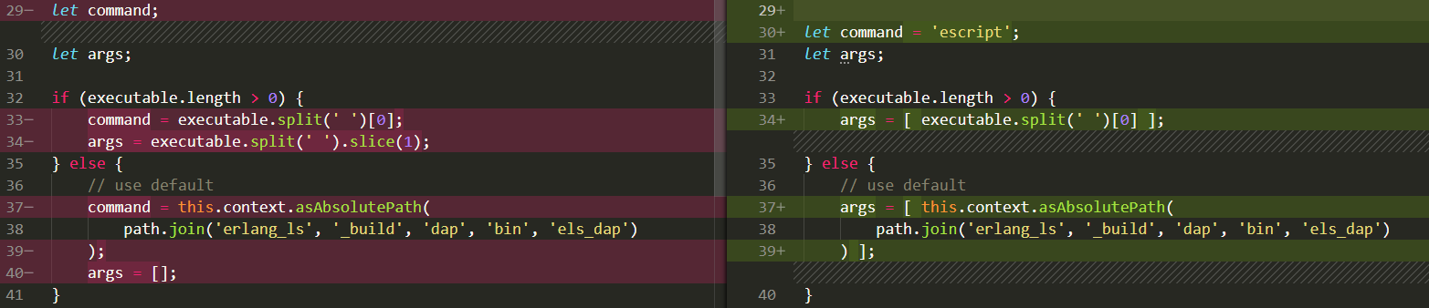 use escript to run els_dap · Issue #85 · erlang-ls/vscode · GitHub