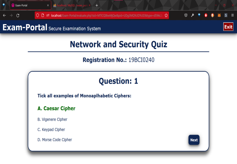 GitHub - thebhupesh/Blockchain-Based-Exam-Portal