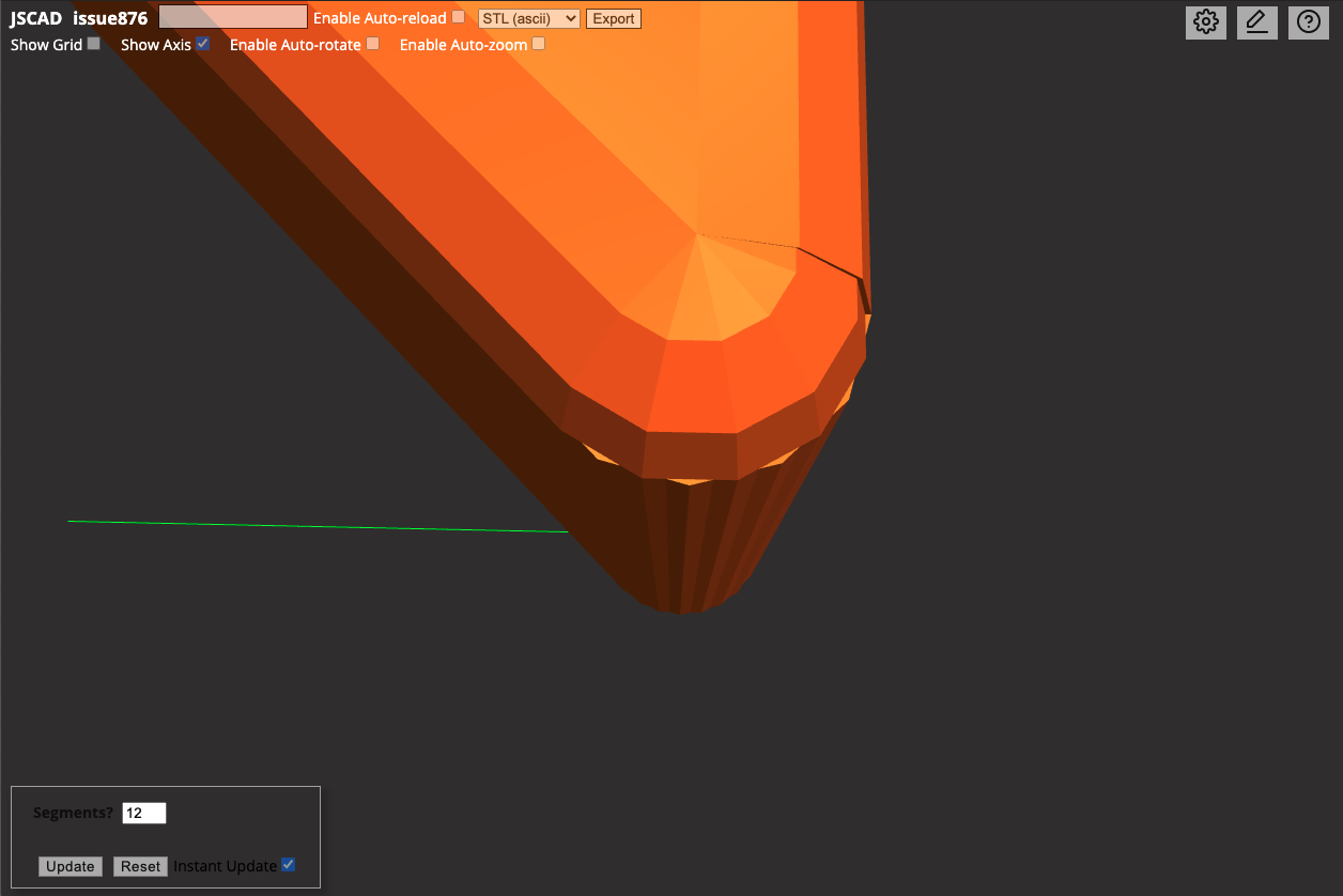 Issues with expand on 3D geometries · Issue #903 · jscad/OpenJSCAD.org · GitHub