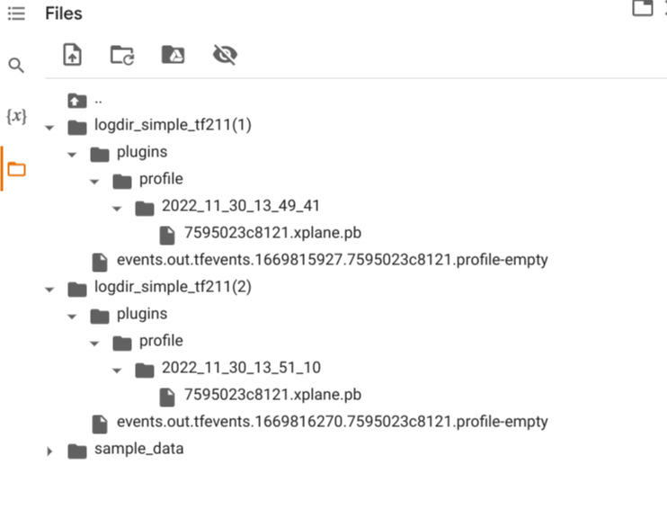 Tf2 11 Tf Profiler Experimental Doesn T Generate Trace Json Gz And Other Files Compared With Tf2
