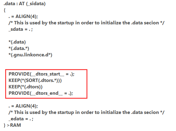 rt-tread4.1.1开启C++支持之后，全局对象的析构函数不会被调用 · Issue #8135 · RT-Thread/rt-thread · GitHub
