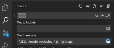 [findTextInFiles/findFiles] In multi-root workspaces exclude GlobPattern isn't applied to the ...