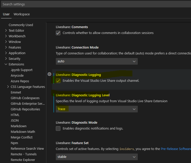Unable to connect to host for Live Share session started in Remote Repositories · Issue #4915 ...