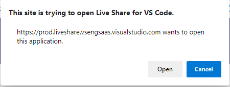 [VS Code Stable Web 1.46.0] Live Share Web hangs on sign in · Issue ...