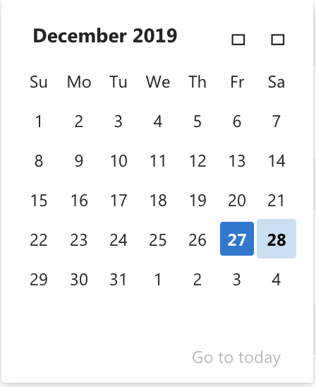 Unable To Set Custom Icons On Calendar Component · Issue 11572 · Microsoftfluentui · Github 