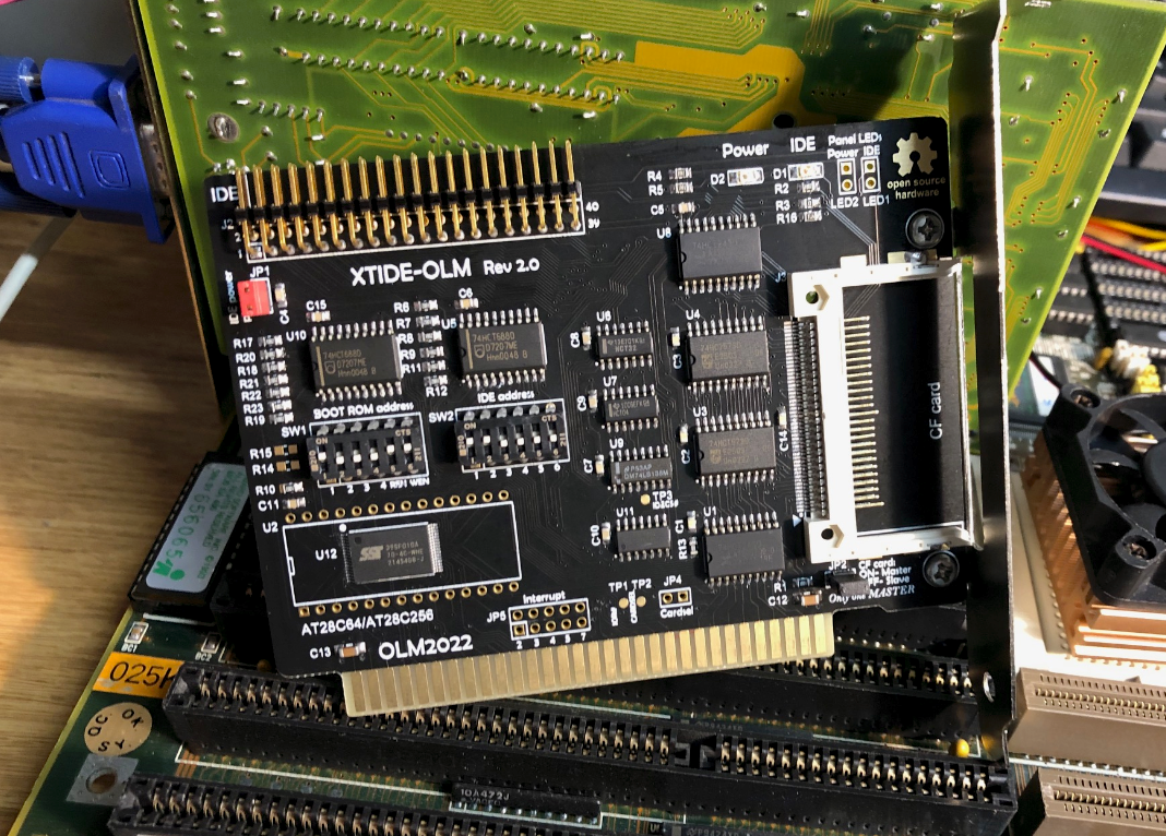 GitHub - OlegMishin/XTIDE-OLM: A Compact Flash to ISA bus adapter with ...