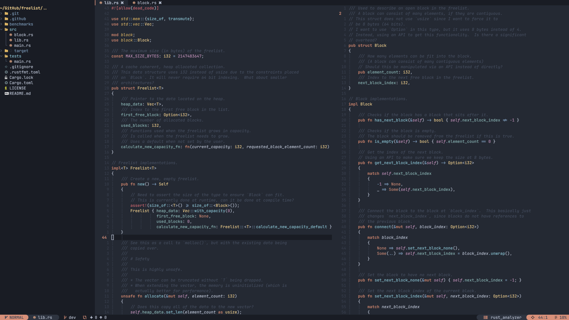 GitHub - AlexvZyl/.dotfiles: Configuration files/scripts for (Arch) Linux & Neovim.