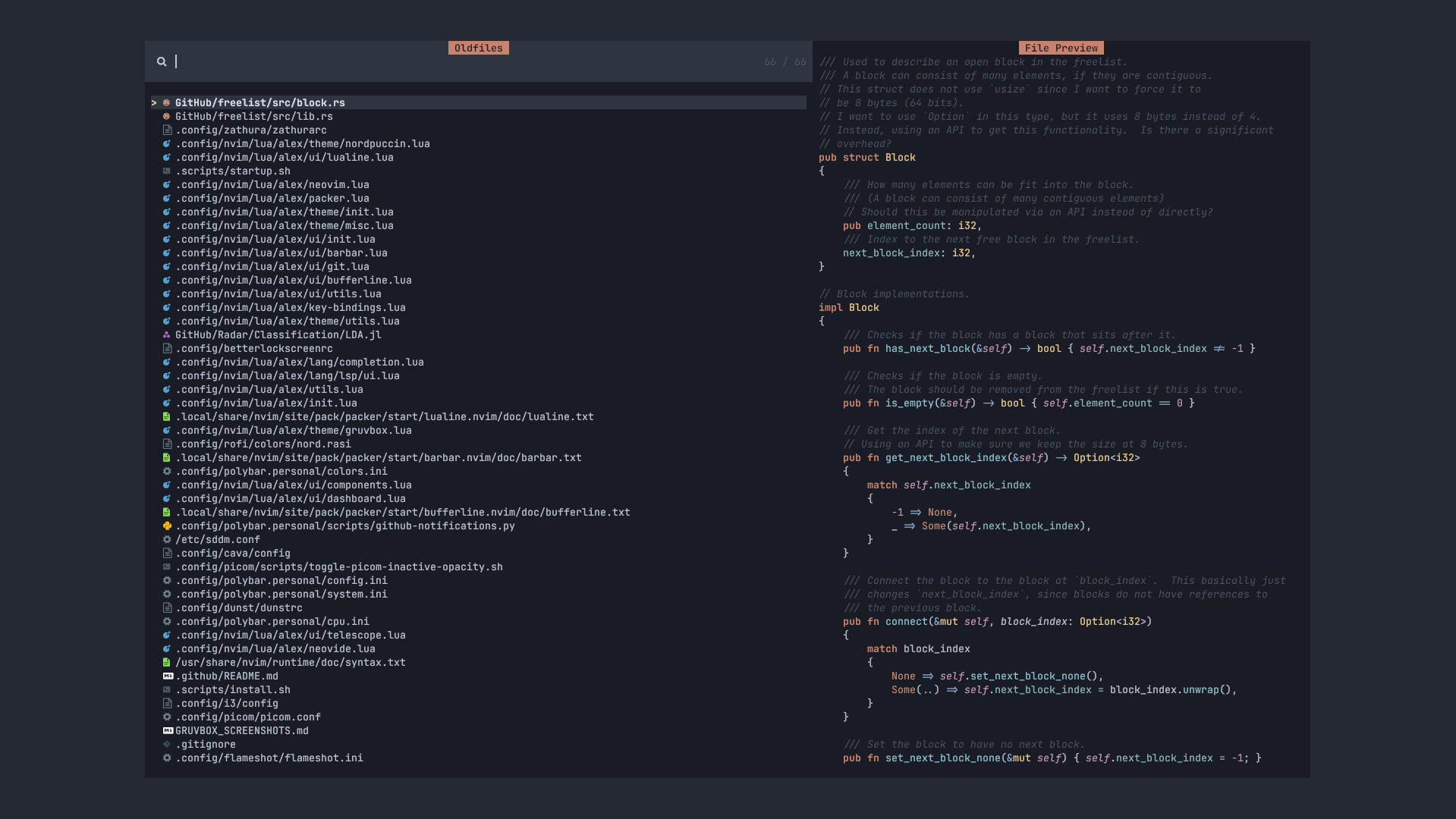 GitHub - MarloGrayhat/ArchConfig: Configuration files/scripts for (Arch) Linux & Neovim.