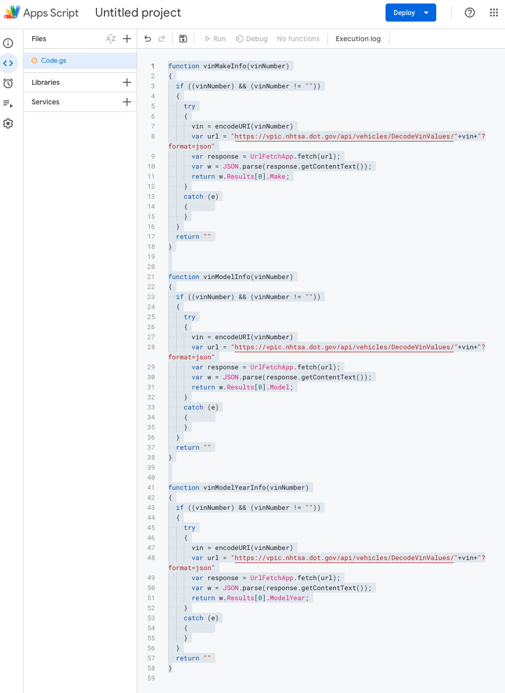 GitHub - rolandoLabrador/Autopopulate-Year-Make-and-Model-Google-Sheets-: These functions will ...