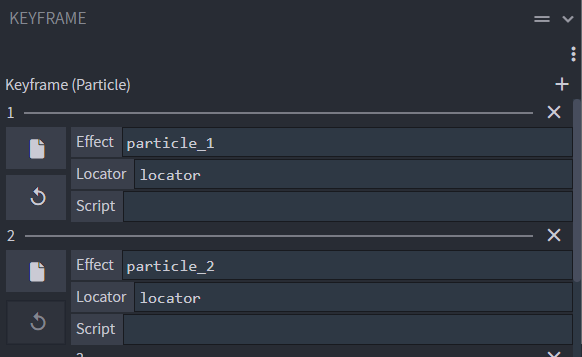 [Suggestion] Being able to assign different particles to each entry in same particle keyframe ...