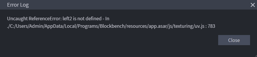 [Beta] [Issue] Auto UV is slow and throws an error · Issue #2092 · JannisX11/blockbench · GitHub