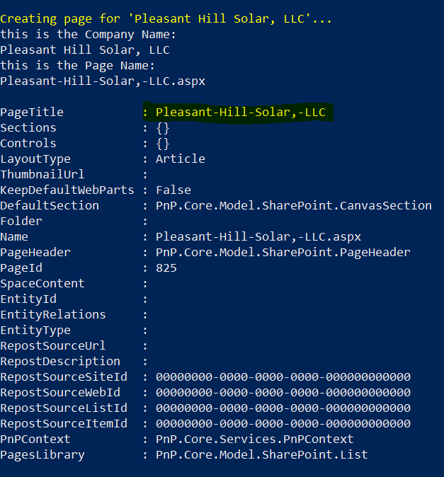 Add-PnPPage: Does not create site page (URL) with spaces[BUG] · Issue #519 · pnp/powershell · GitHub