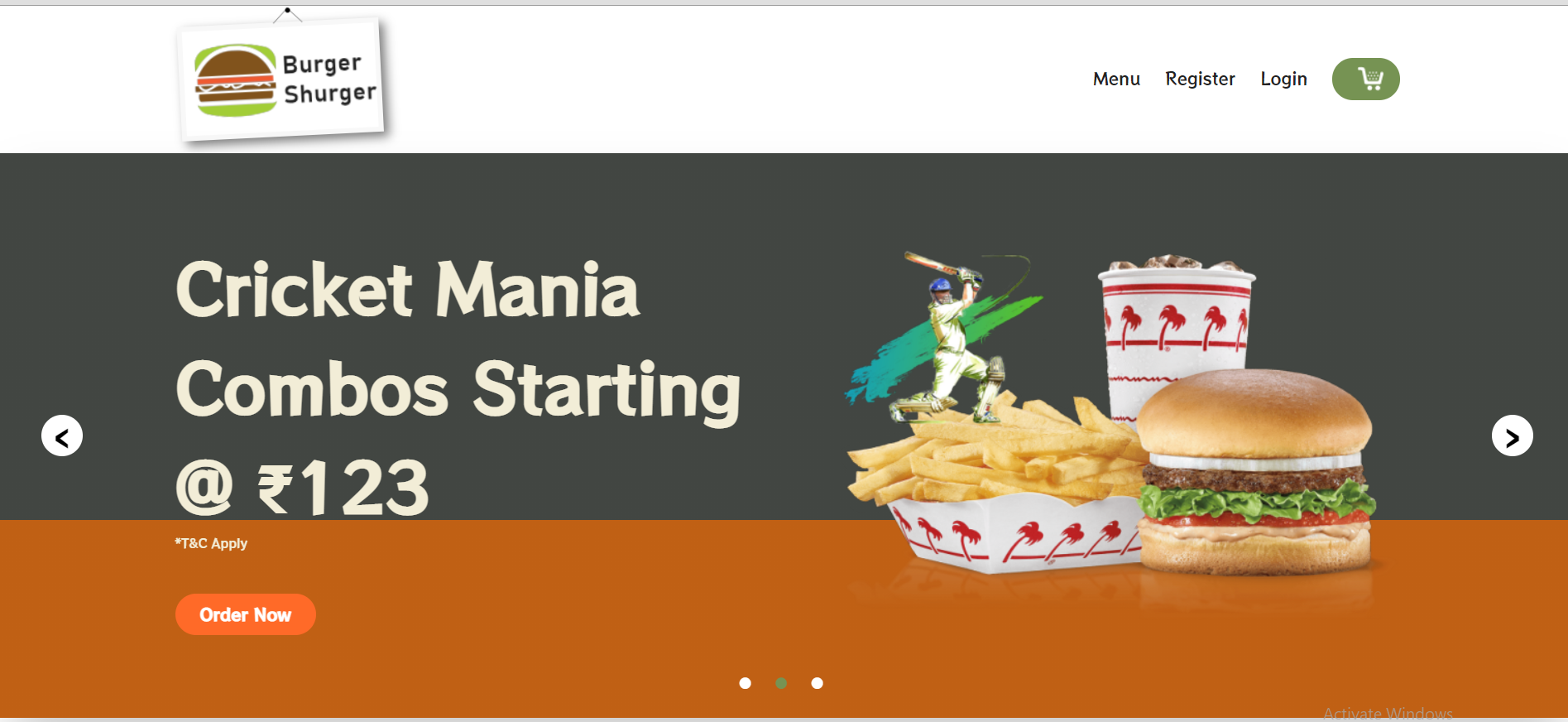 GitHub - kartikpavan/burger-order-app