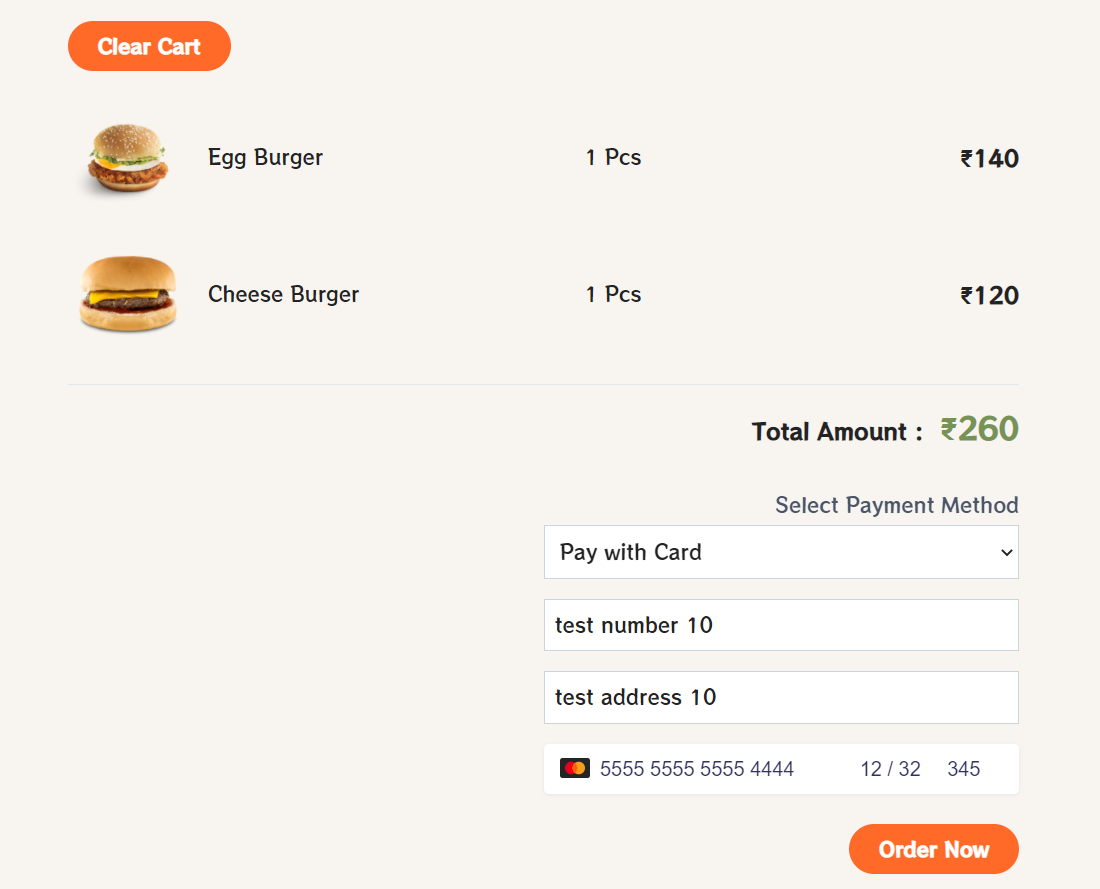 GitHub - kartikpavan/burger-order-app