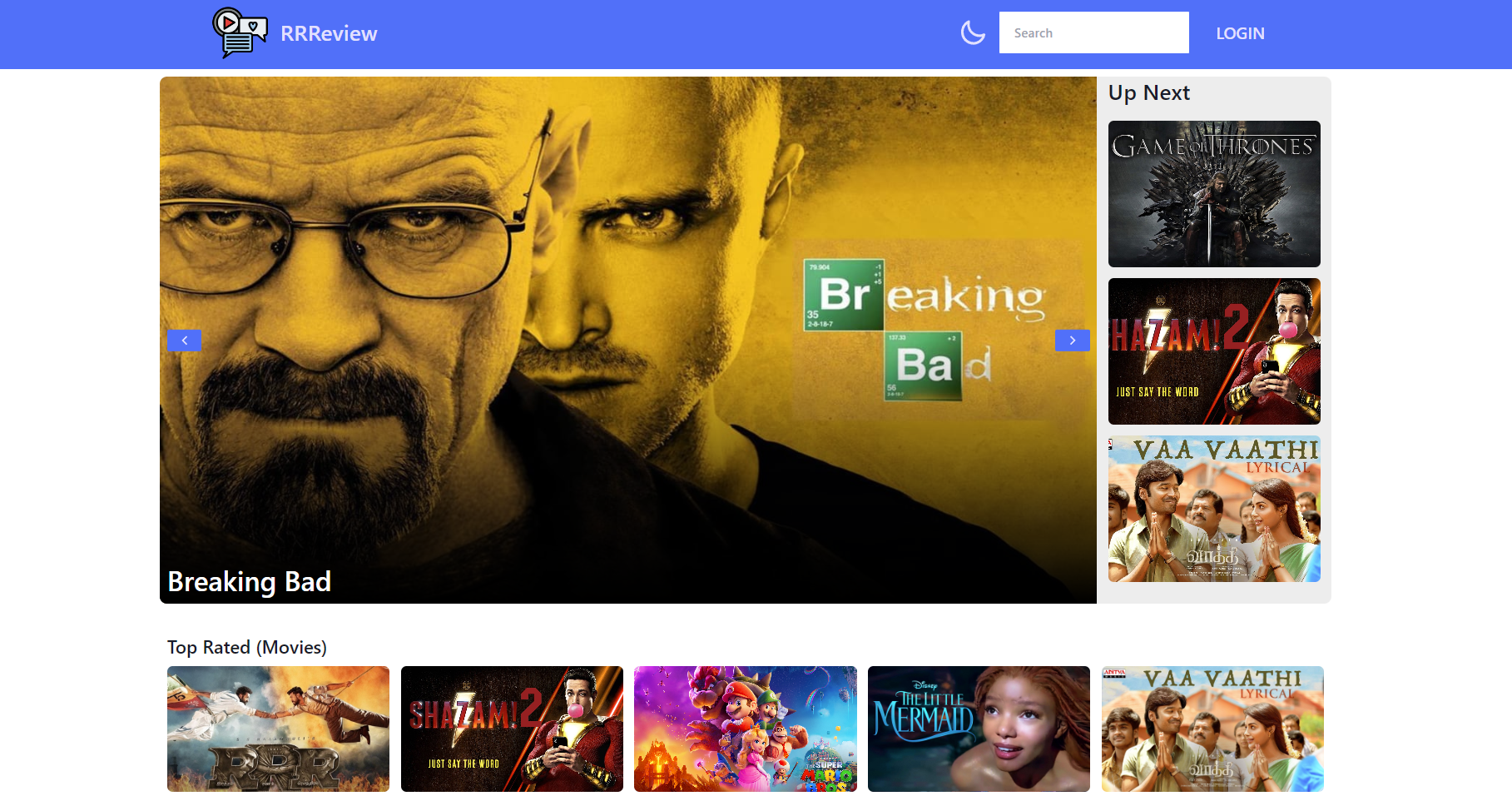 GitHub - kartikpavan/Movie_RRReview: MOVIE Rating App built using ...