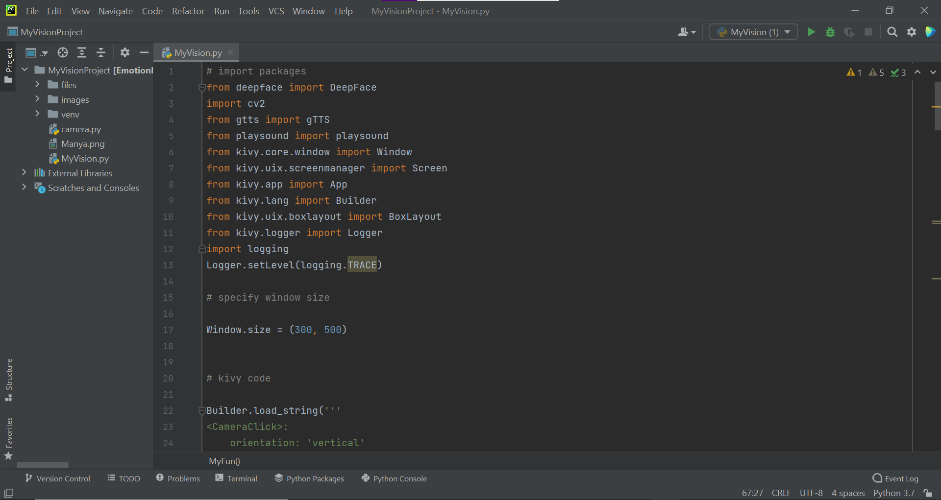 GitHub - ranimanya/MyVision-MSEngage: Project for Microsoft Engage Program