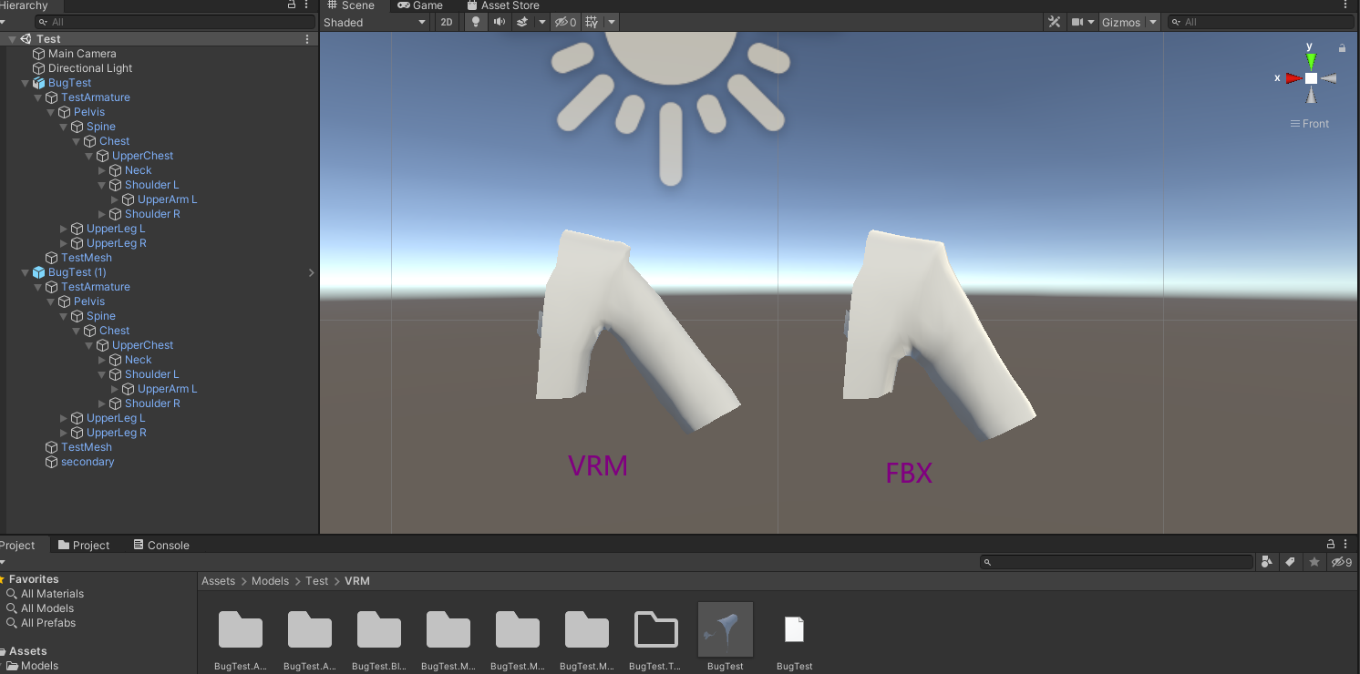 Weird skinning deformation · Issue #1448 · vrm-c/UniVRM · GitHub