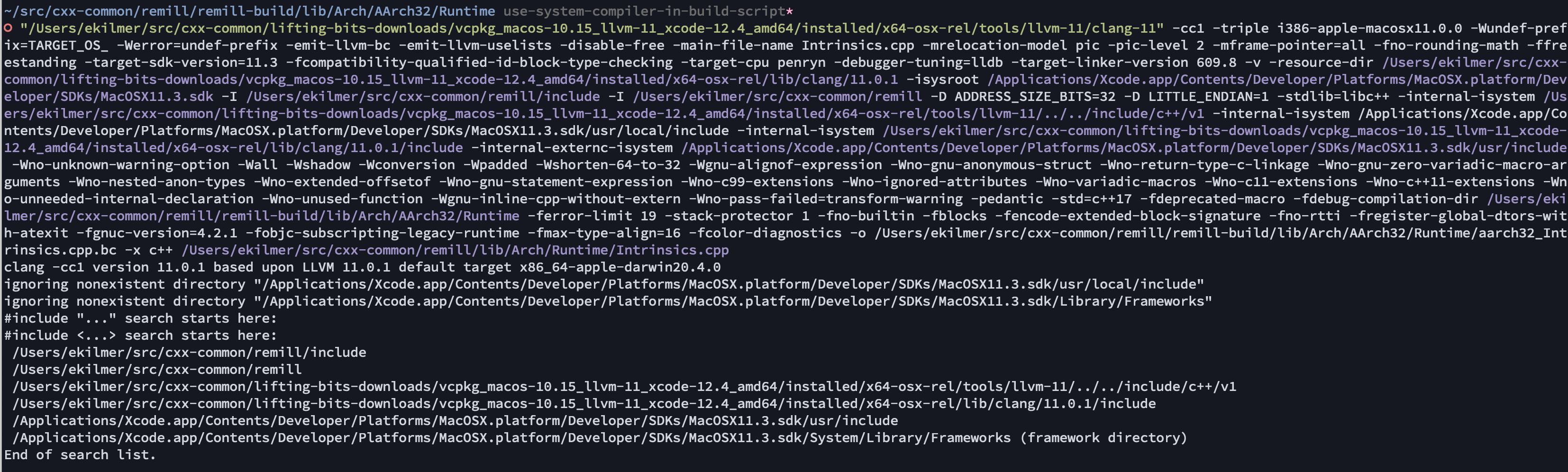 Native MacOS build failure · Issue #751 · lifting-bits/mcsema · GitHub