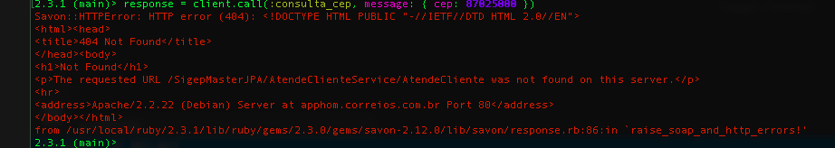 Uncaught SoapFault exception [HTTP] Not Found VerificaDisponibilidadeServico · Issue #273 ...