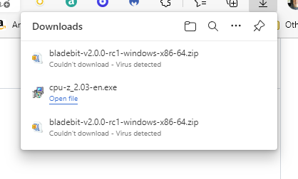 Virus detected on download of bladebit-v2.0.0-rc1-windows-x86-64.zip · Issue #234 · Chia-Network ...