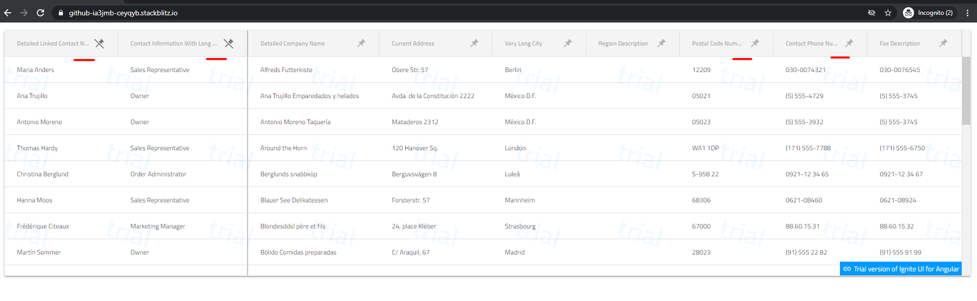 Is it possible to use both autosize() and have ellipsis for resizable column header text ...