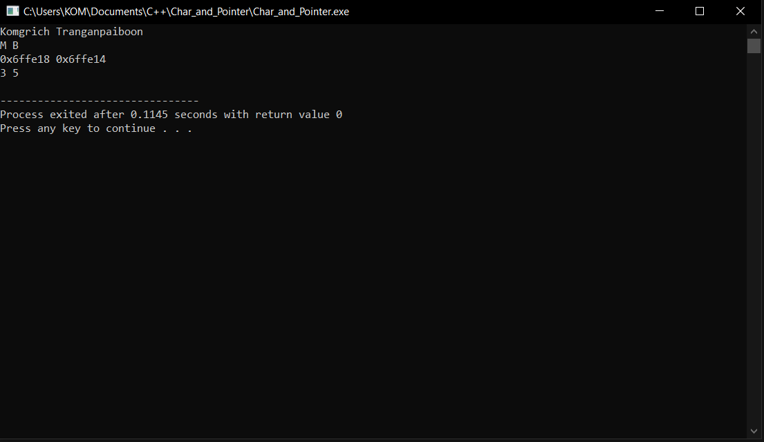 GitHub - KomKGT/Char-and-Pointer