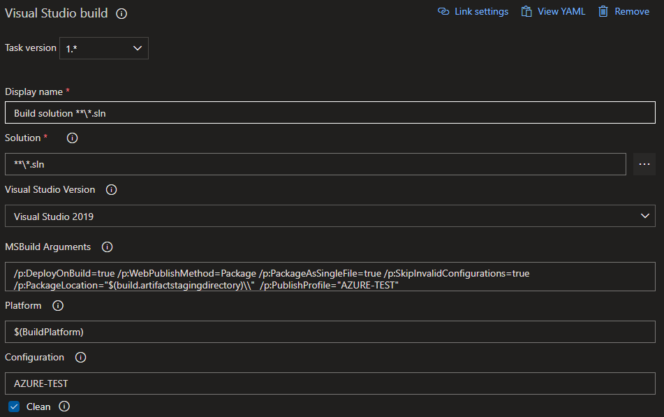 Warning Msb4126 The Specified Solution Configuration Azure Testx64 Is Invalid · Issue 