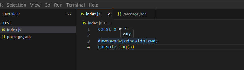Doesn't report any errors, warnings. Threats js files as ts · Issue #184683 · microsoft/vscode ...