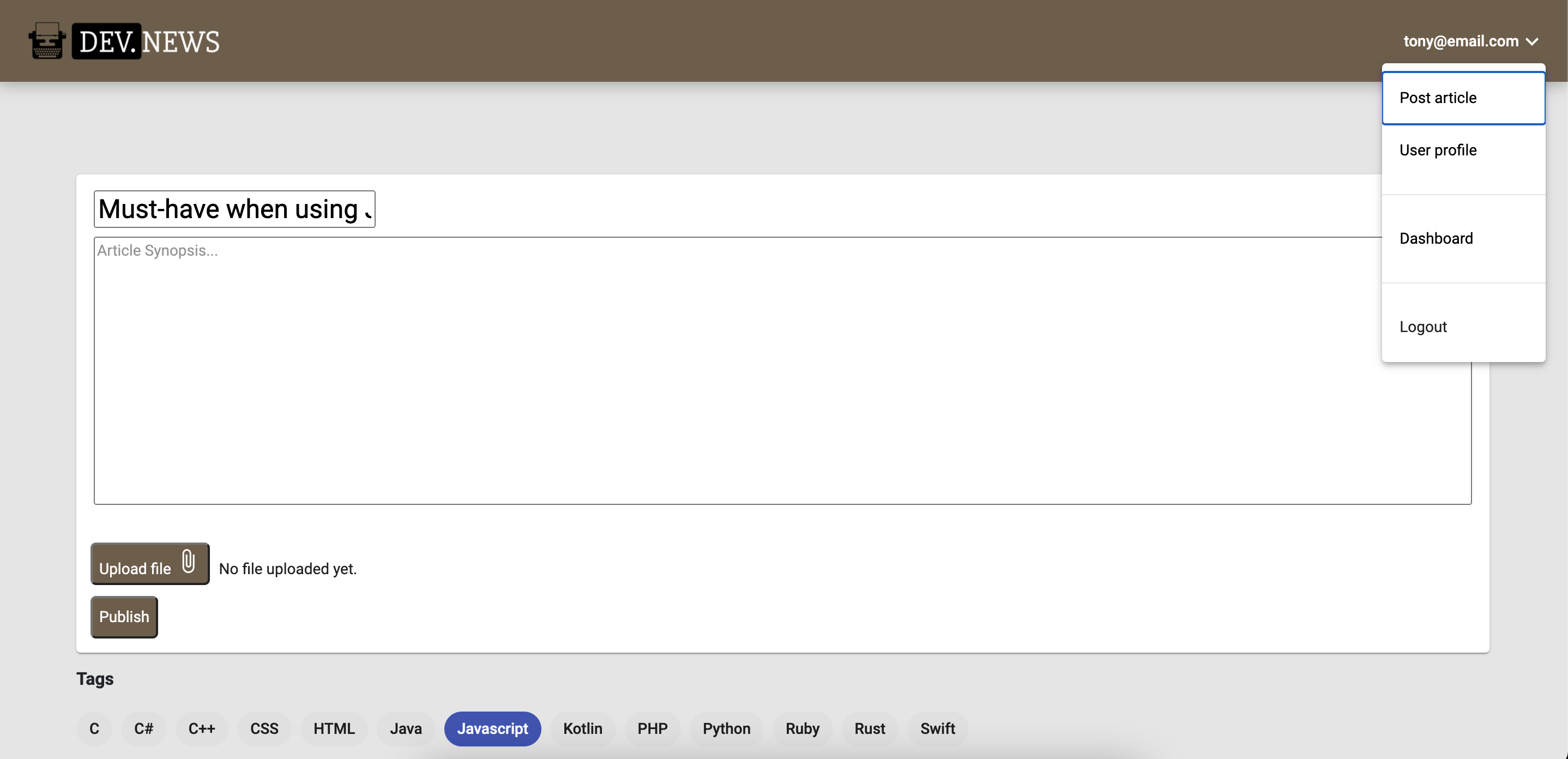 GitHub - SIM-CHIA-HUEY/Angular_NEST_dev-news: Website inspired by dev.to using Angular and node NEST