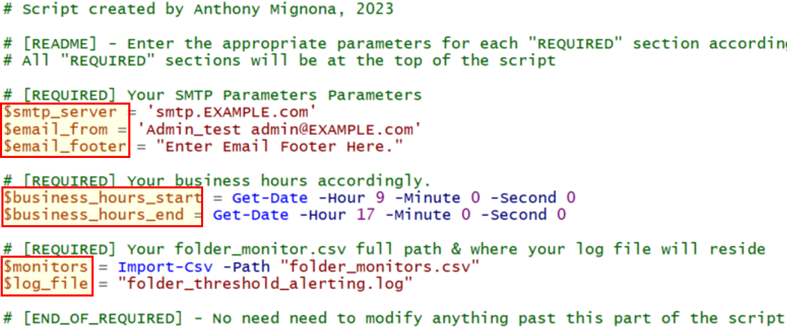 GitHub - acmignona/SMTP_File_Threshold_Alerting: Generic script that sends an email alert via ...