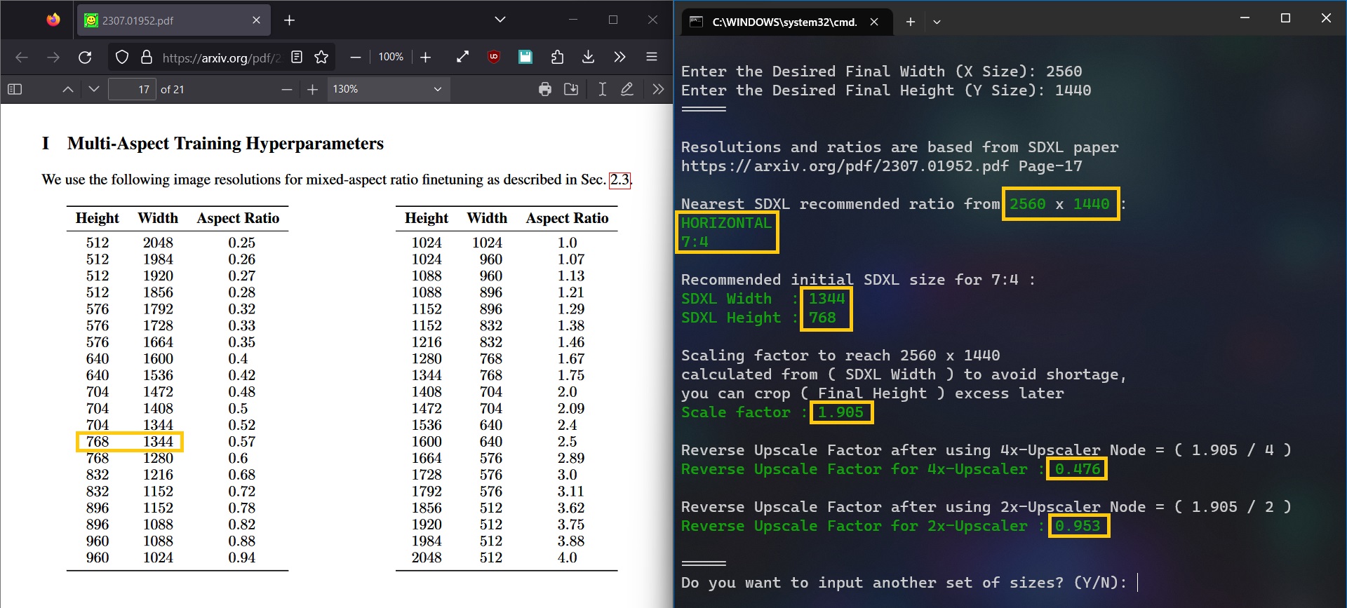 GitHub - marhensa/sdxl-recommended-res-calc: A simple script to ...