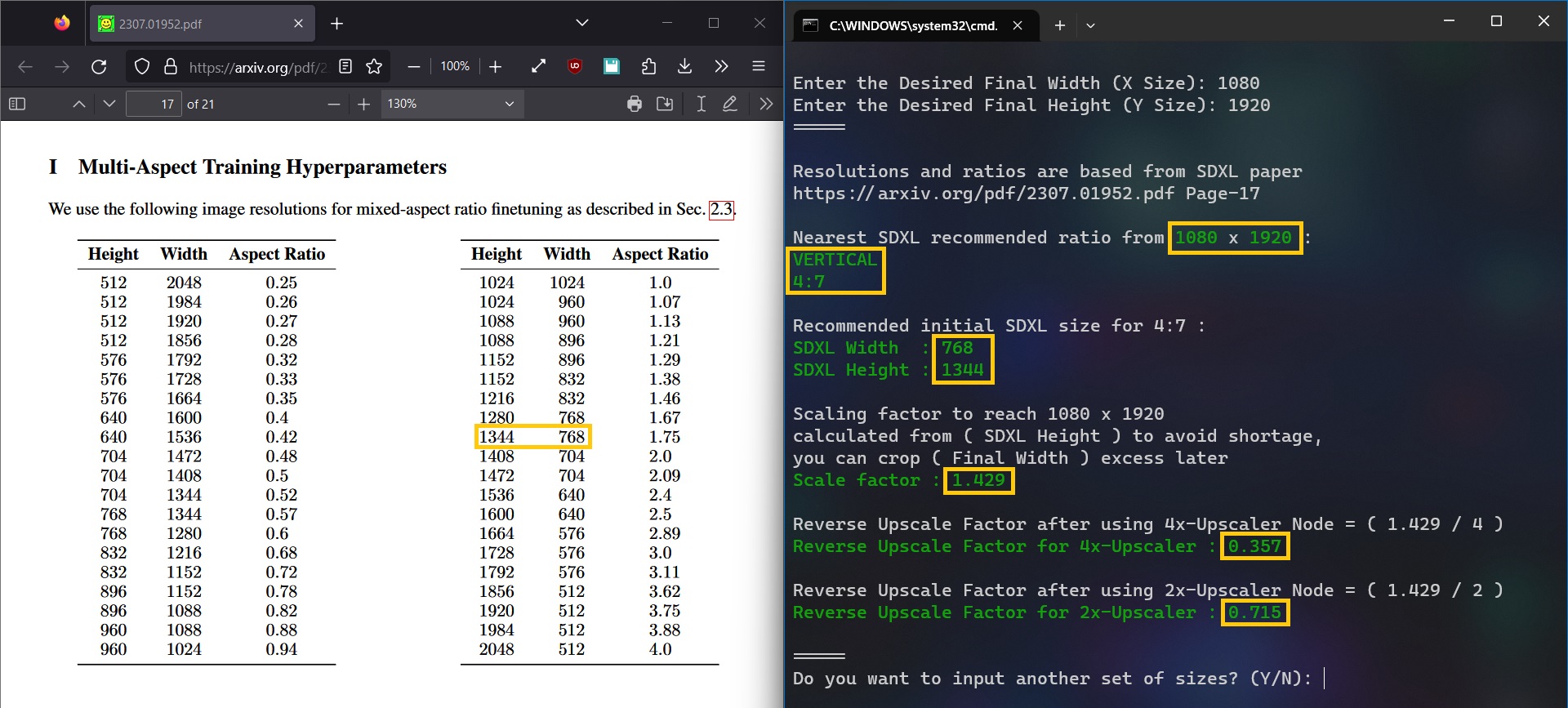 GitHub - marhensa/sdxl-recommended-res-calc: A simple script to ...