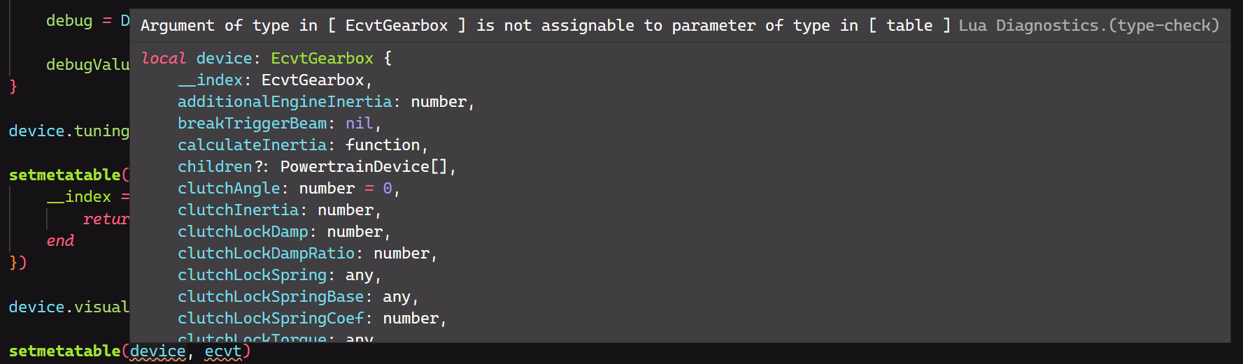 Function call type-check · Issue #686 · LuaLS/lua-language-server · GitHub