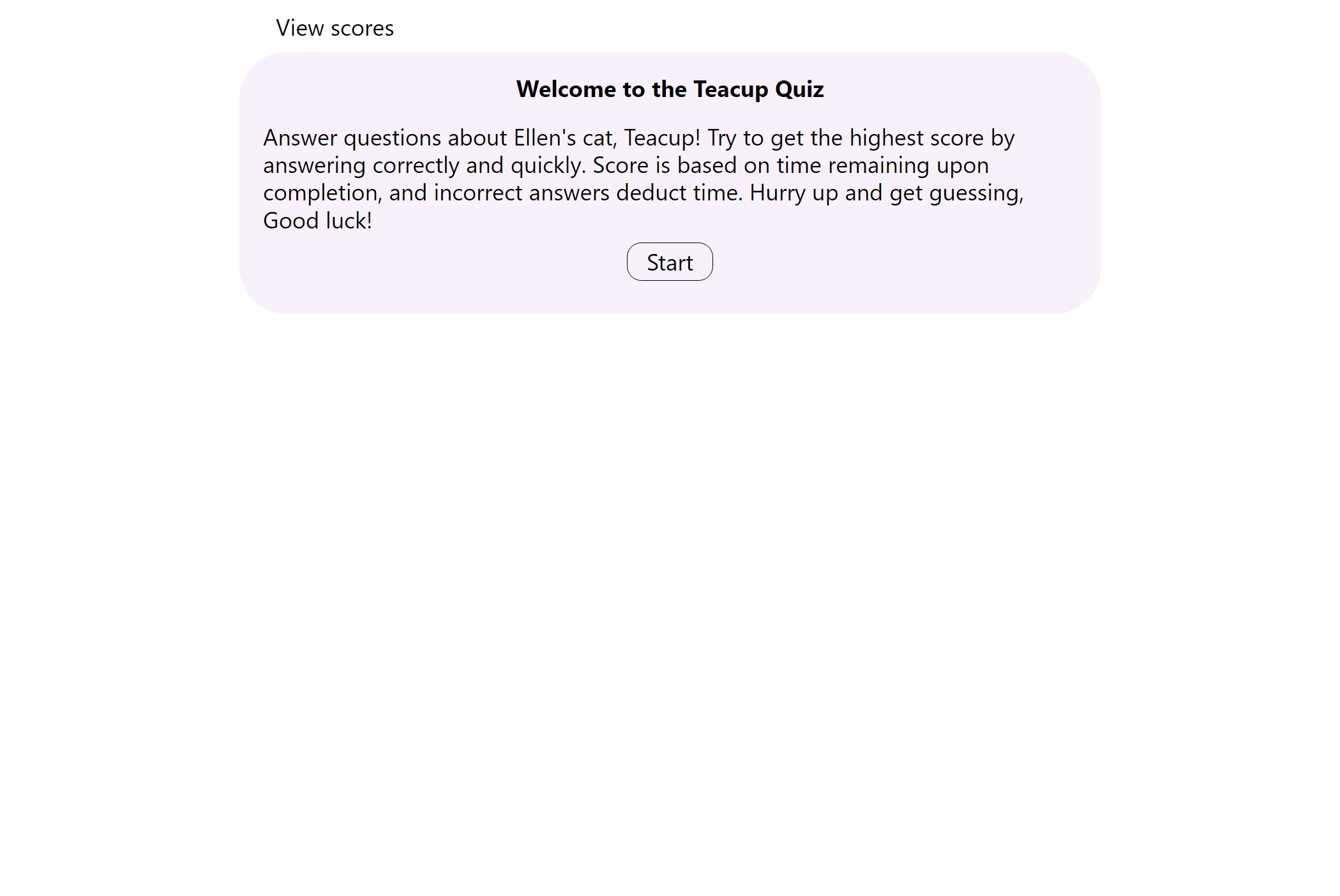 GitHub - notalisk/notalisk-challenge-04: Quiz about notalisk's cat (Teacup)