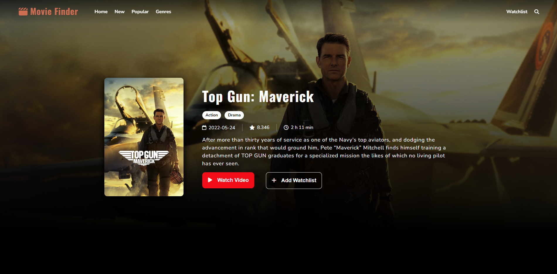 GitHub - crecpz/Movie-Finder: 電影資訊瀏覽網站，使用 React.js 開發
