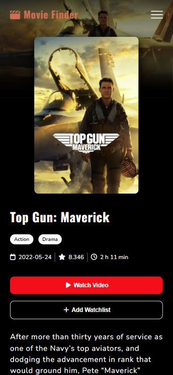 GitHub - crecpz/Movie-Finder: 電影資訊瀏覽網站，使用 React.js 開發