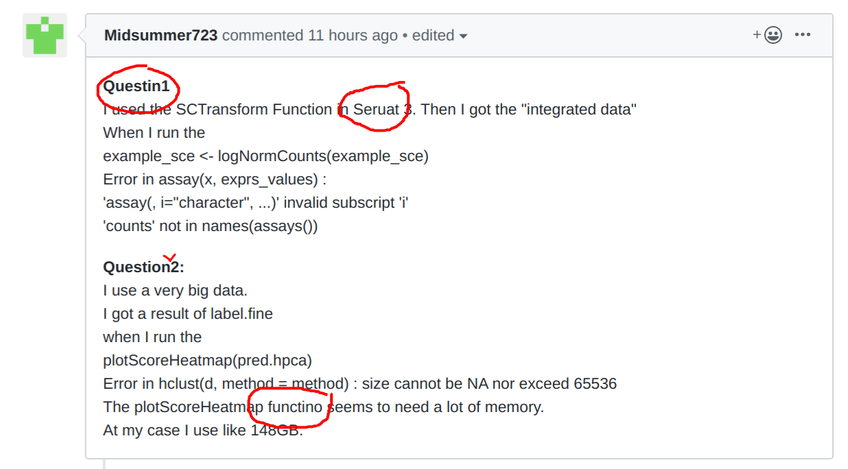 Some wrong comes when I use the SCTransformed Data from Seruat · Issue #98 · SingleR-inc/SingleR ...