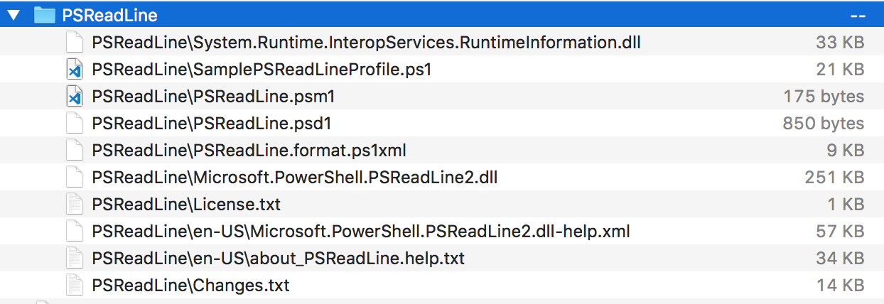 appveyor zip artifact is not compatible with macos · Issue #698 · PowerShell/PSReadLine · GitHub