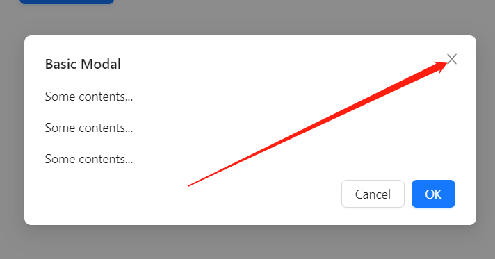 docs [Modal] : `closable` default value error · Issue #40749 · ant-design/ant-design · GitHub