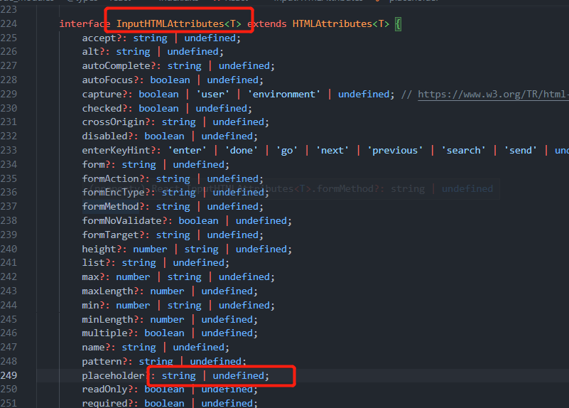 Inputnumber `placeholder` Is Existence But Docs Not Included，and Typescript Of Question 