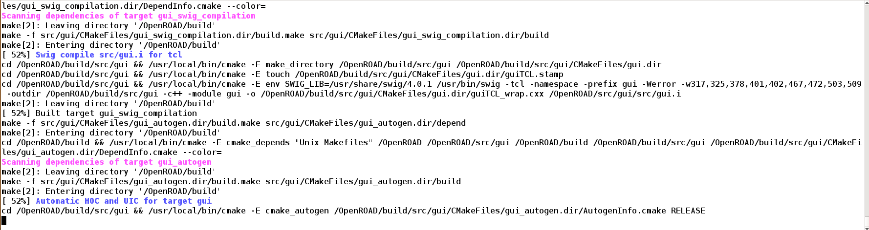 Install Stuck At 73 · Issue 617 · The Openroad Project Openroad · Github