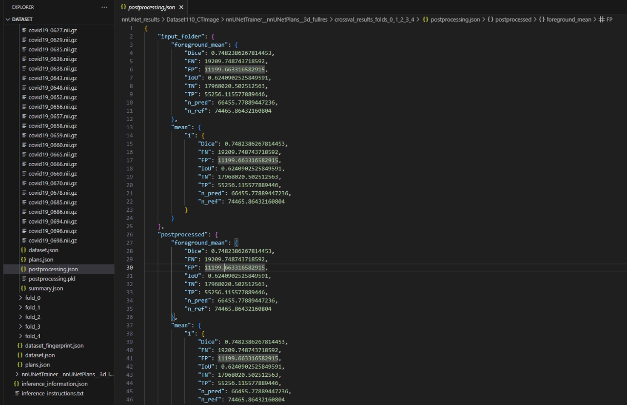 Abnormal results in the postprocessing · Issue #1441 · MIC-DKFZ/nnUNet · GitHub