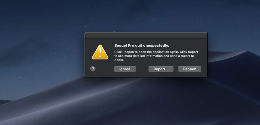 Sequal Pro Crashing on tab close · Issue #3377 · sequelpro/sequelpro · GitHub